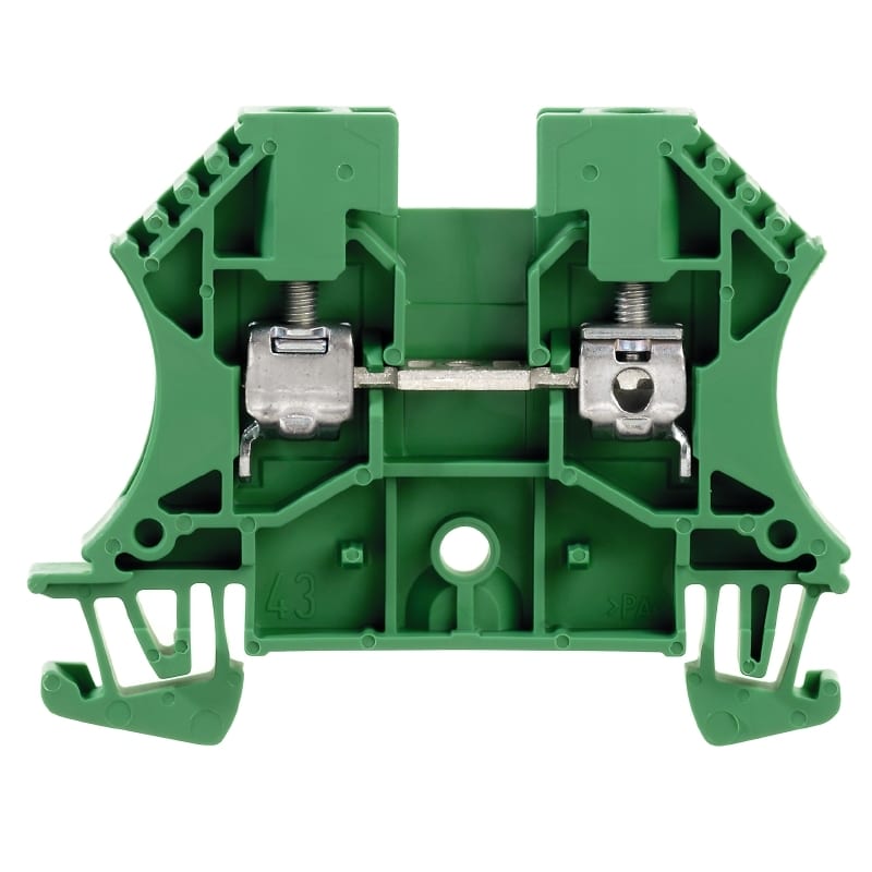 Feed-through terminal block WDU 4 GN - Weidmuller