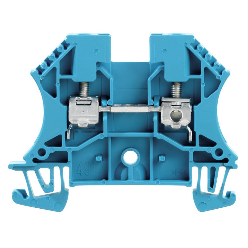 Feed-through terminal block WDU 4 BL - Weidmuller
