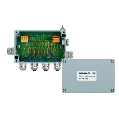 Field bus distributor FBCON PA CG/M12 4WAY LIMITER - Weidmuller